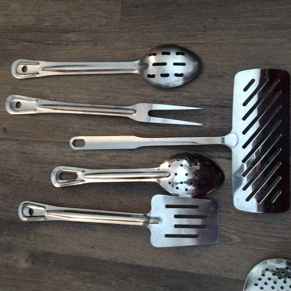 Kitchen | 5 Pc Stainless Steel Kitchen Utensils Set | Poshmark